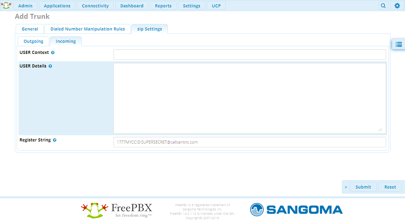 Asterisk Admin GUI v13 Configuration and Review